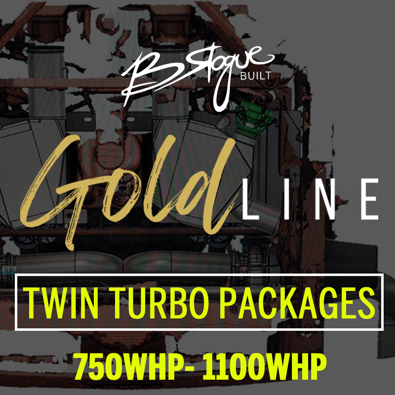 GOLD LINE TWIN TURBO PACKAGE – B-Rogue-Built